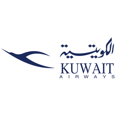 Kuwait Airways airline routes (KU) - map - Directflights.com
